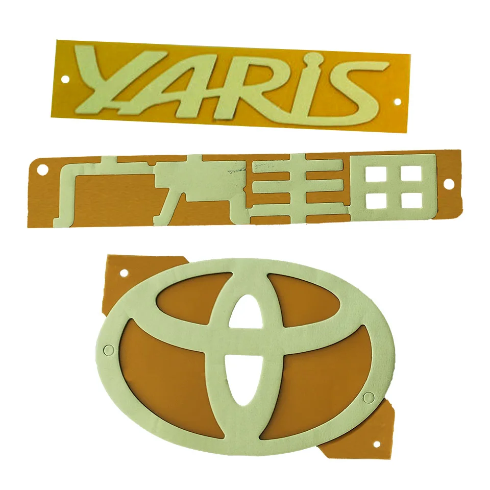 Double sided tape die-cutting custom car logo double-sided tape ...